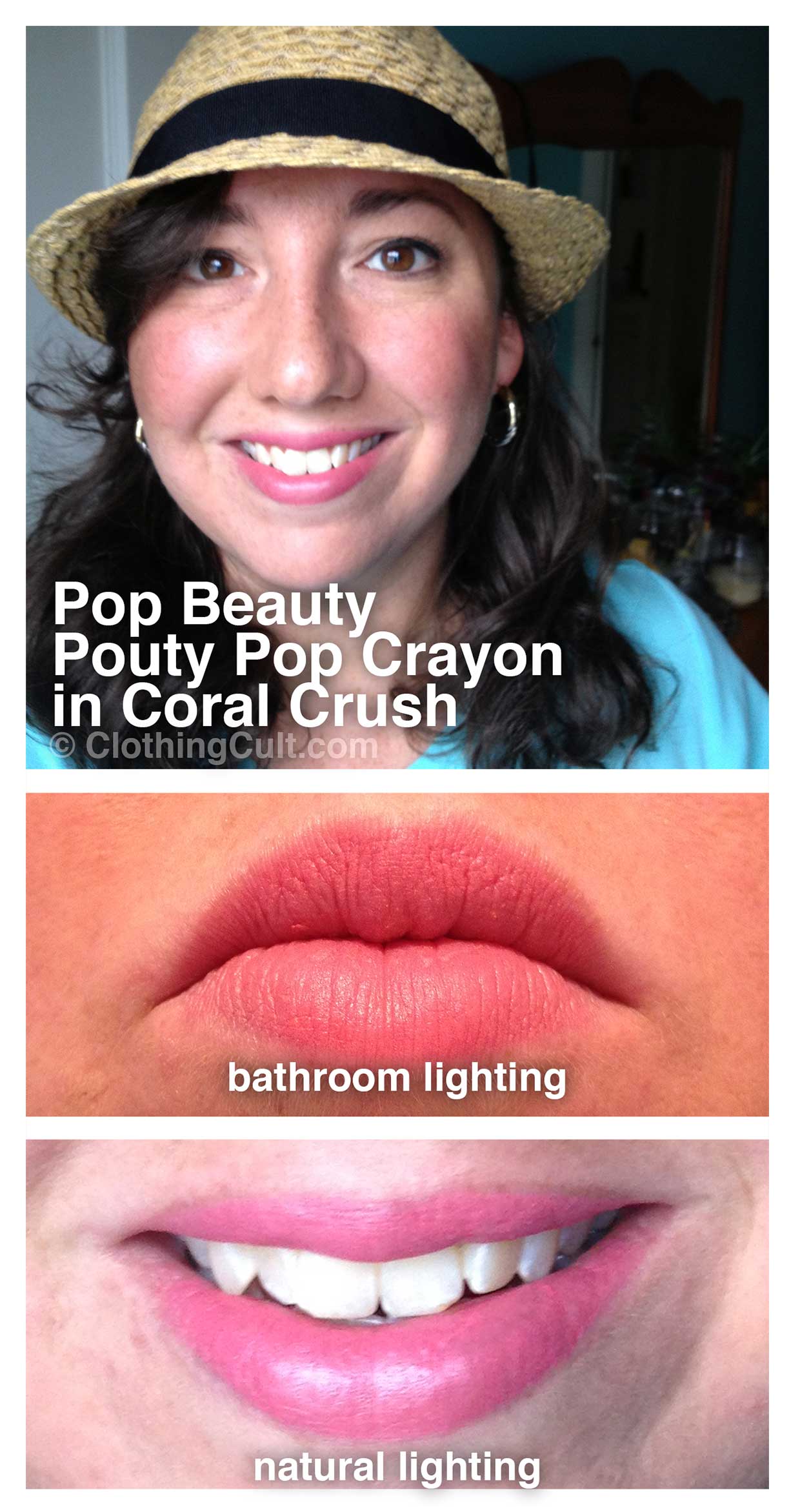 POP Beauty - Pouty Pop Crayon in Coral Crush - ClothingCult.com